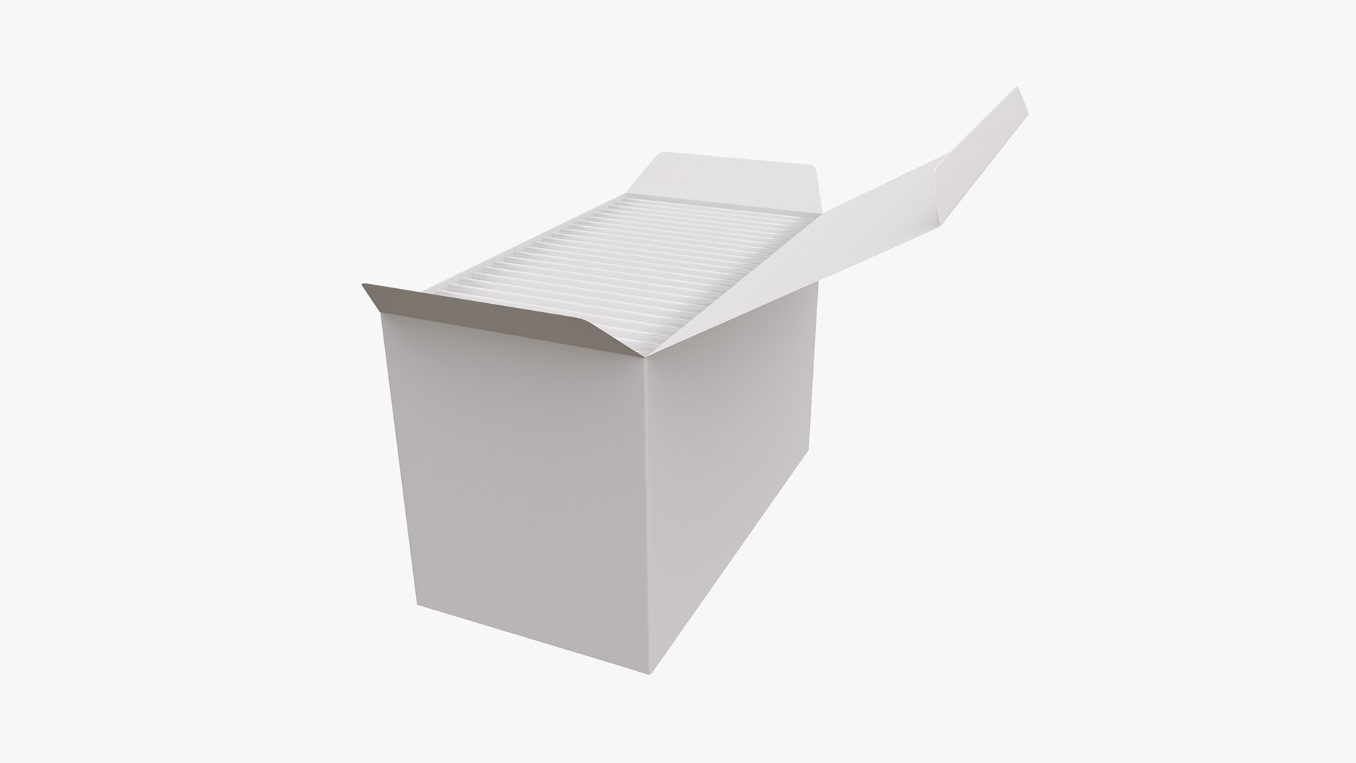 3D Box Paper Tea - TurboSquid 1499741