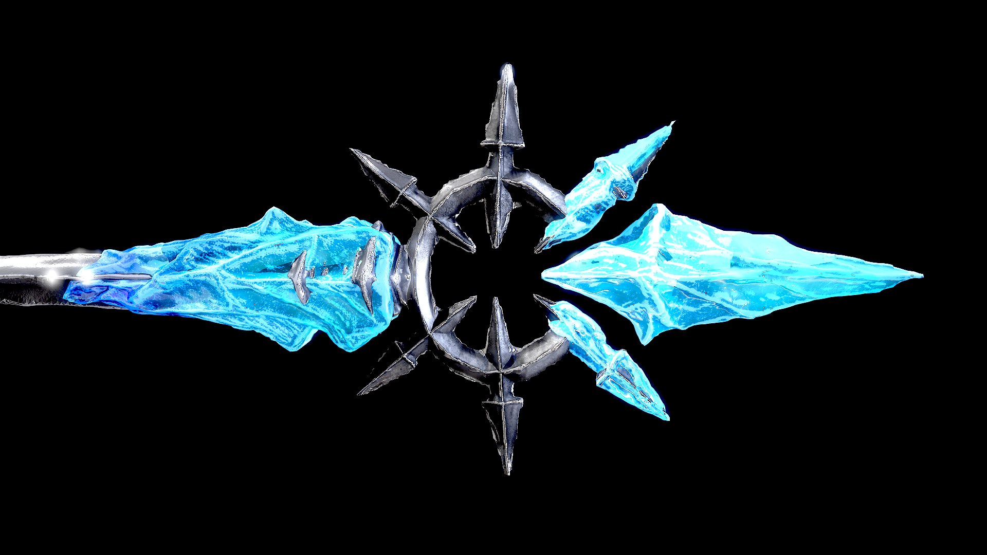 3D Spear Ice Weapon Military Melee Low-poly Model - TurboSquid 1928826