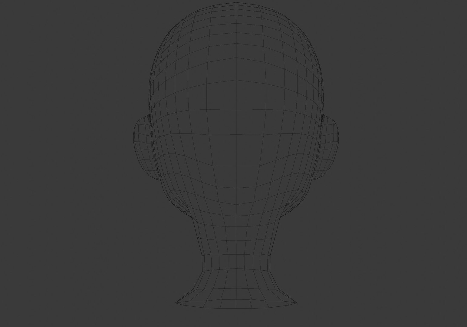 Cartoon Female Head Model - TurboSquid 1932544