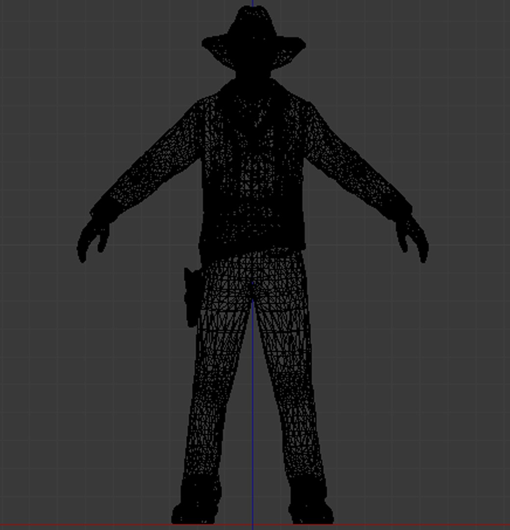 3D Model Cowboy - TurboSquid 2070620