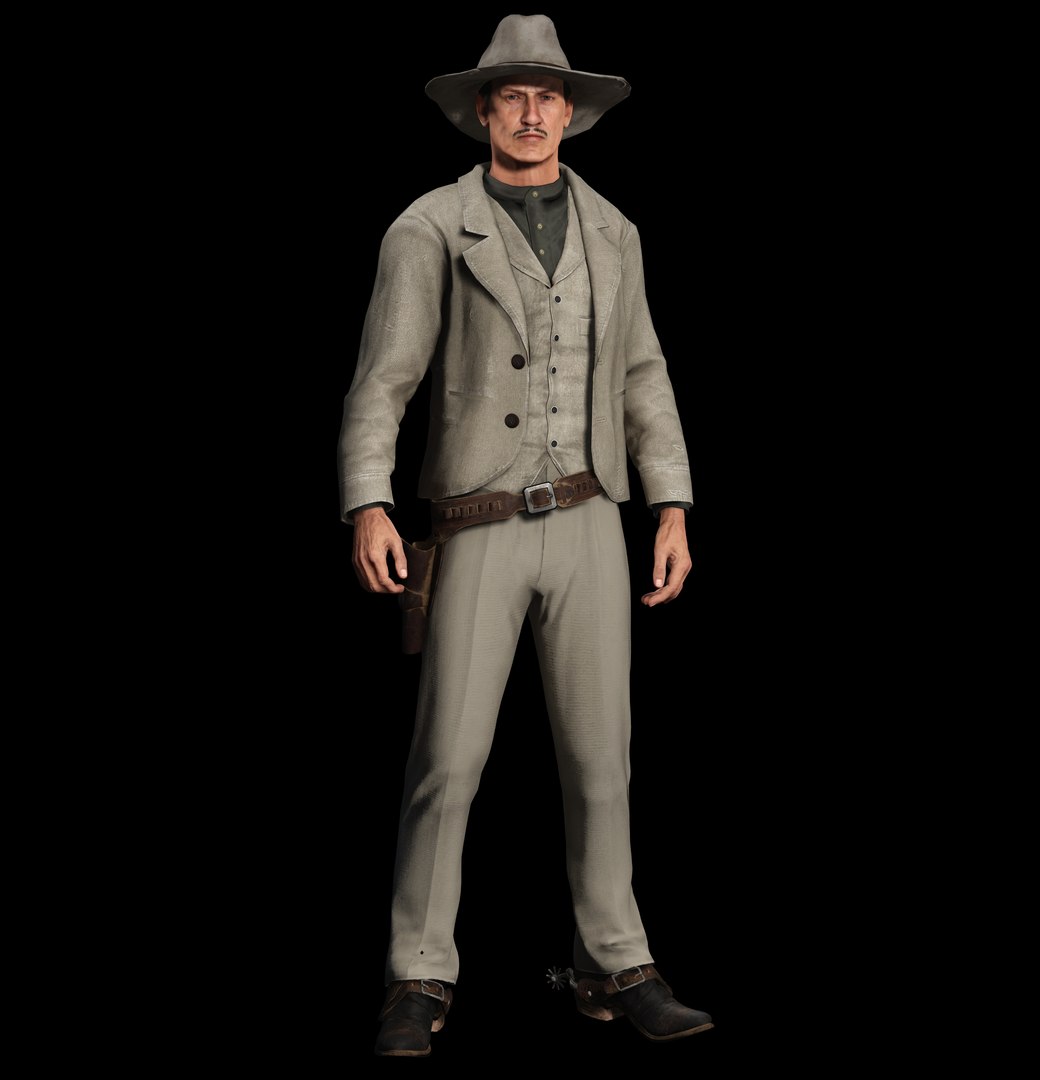3D model Cowboy - TurboSquid 2070620
