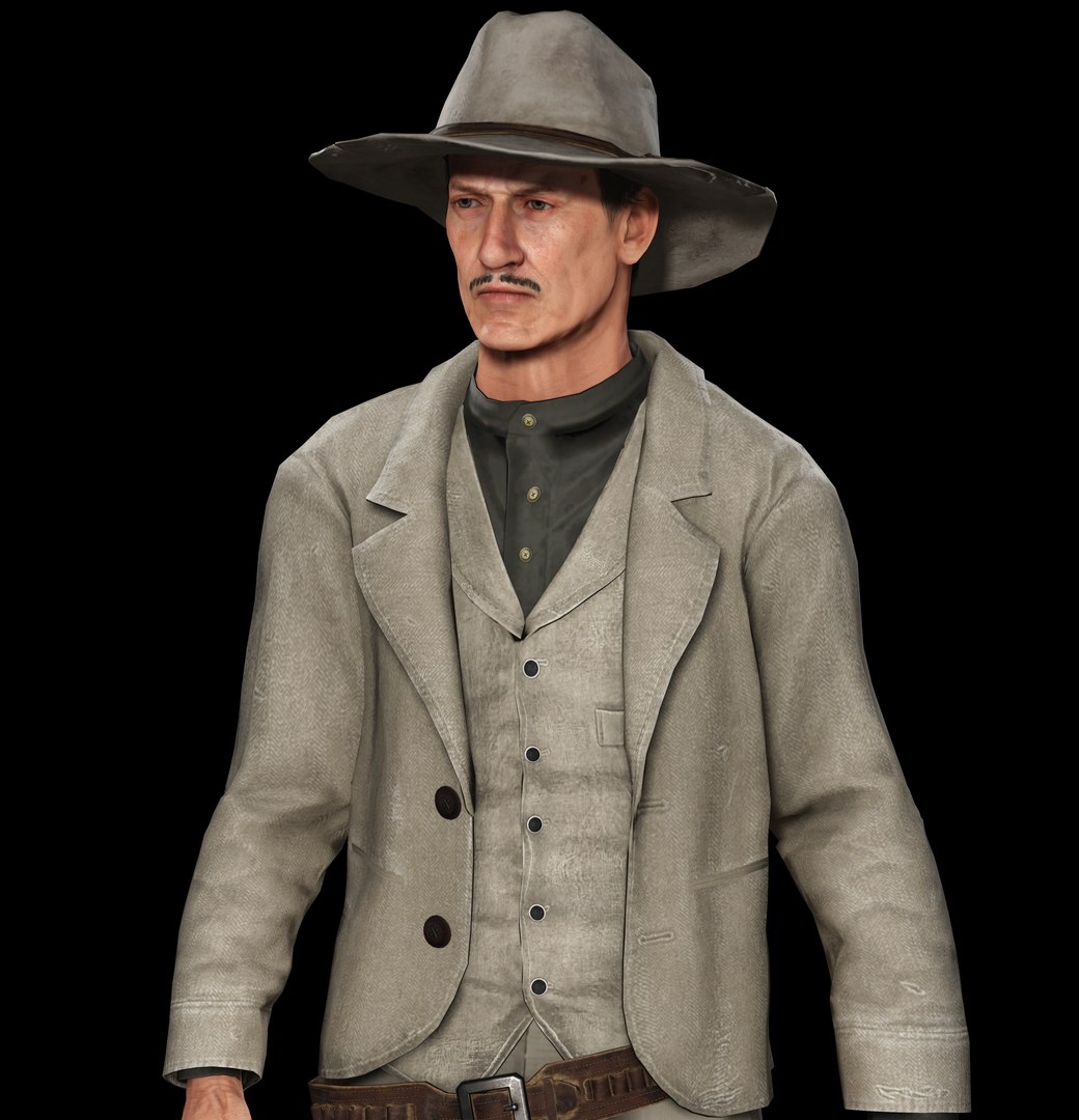 3D model Cowboy - TurboSquid 2070620
