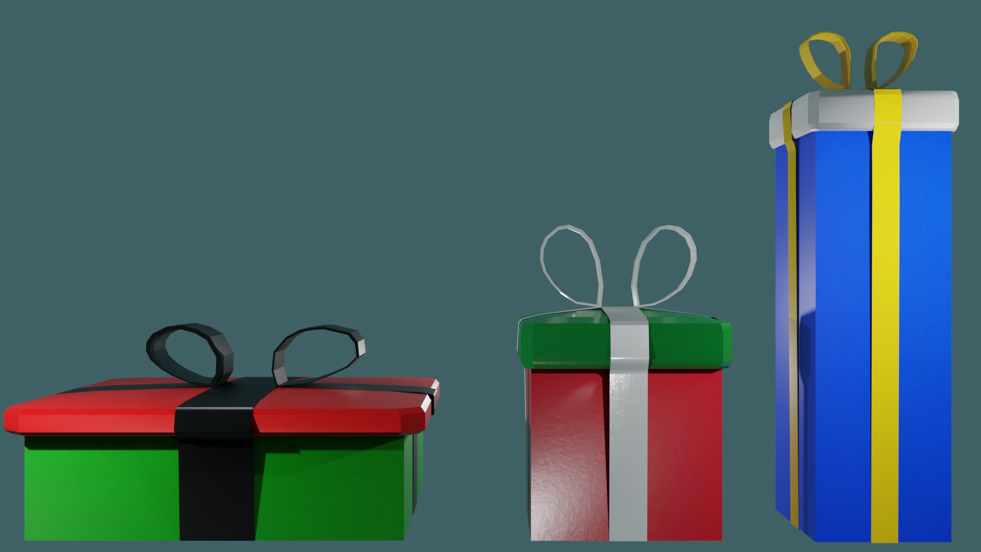 Presents 3D model - TurboSquid 2157879