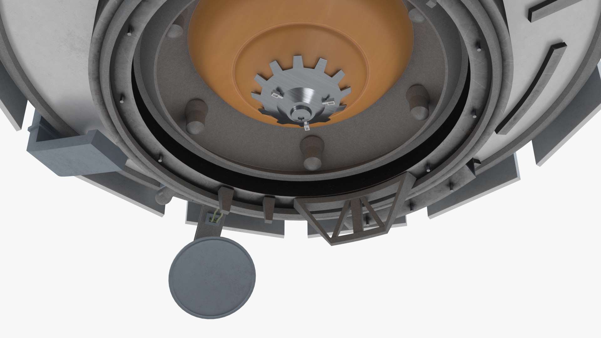 3D Model Orbital Space Station Airlock Module - TurboSquid 2282394