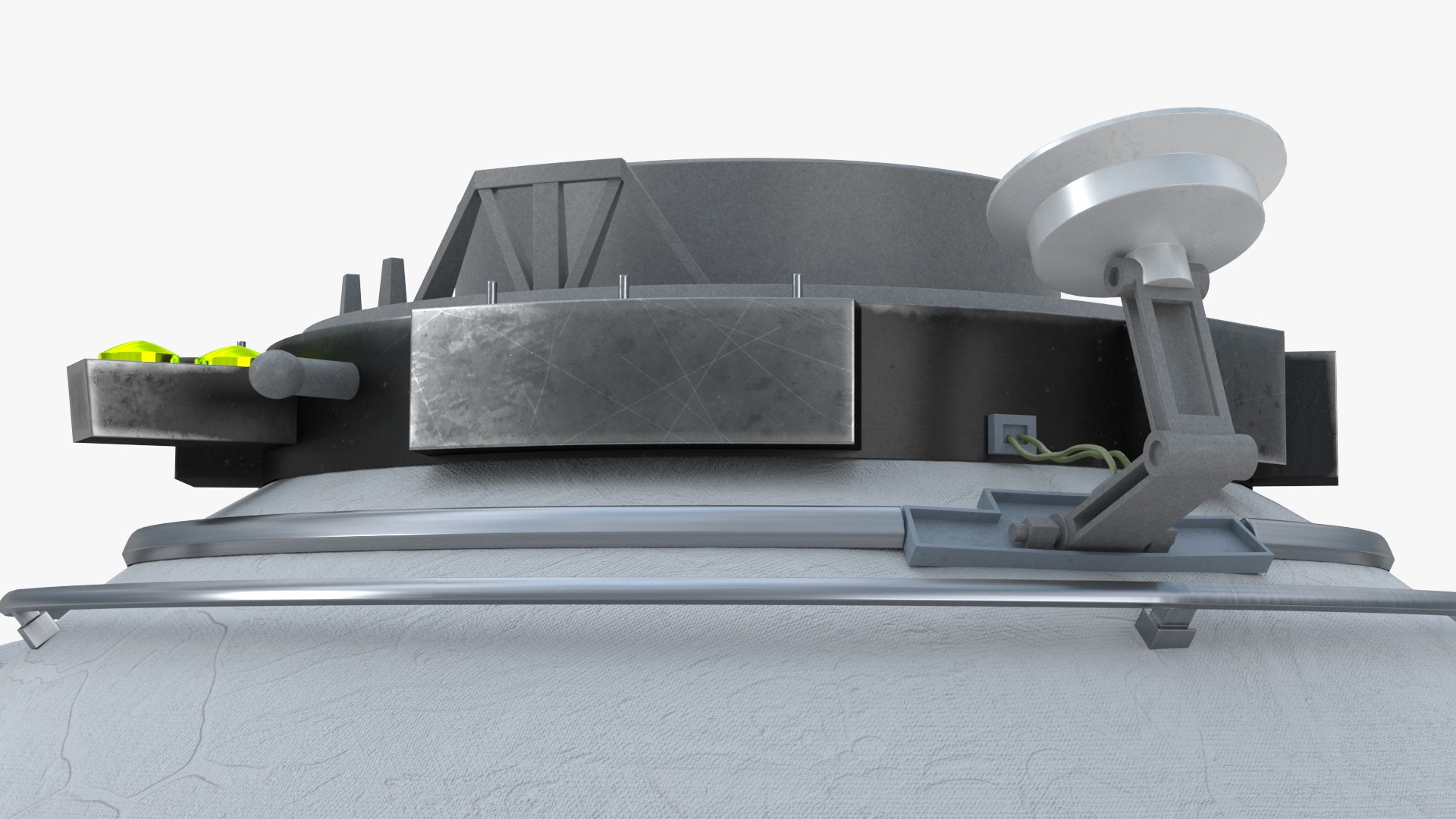 3D Model Orbital Space Station Airlock Module - TurboSquid 2282394