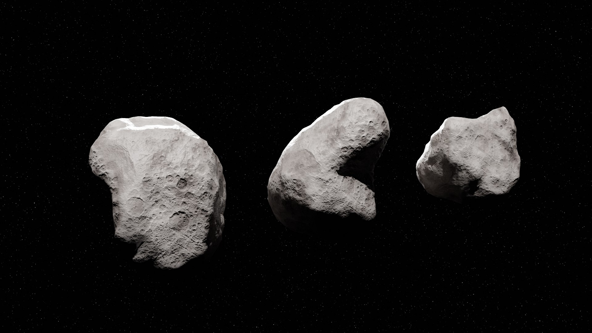 3D Asteroids High Detail 4K Model - TurboSquid 2094753