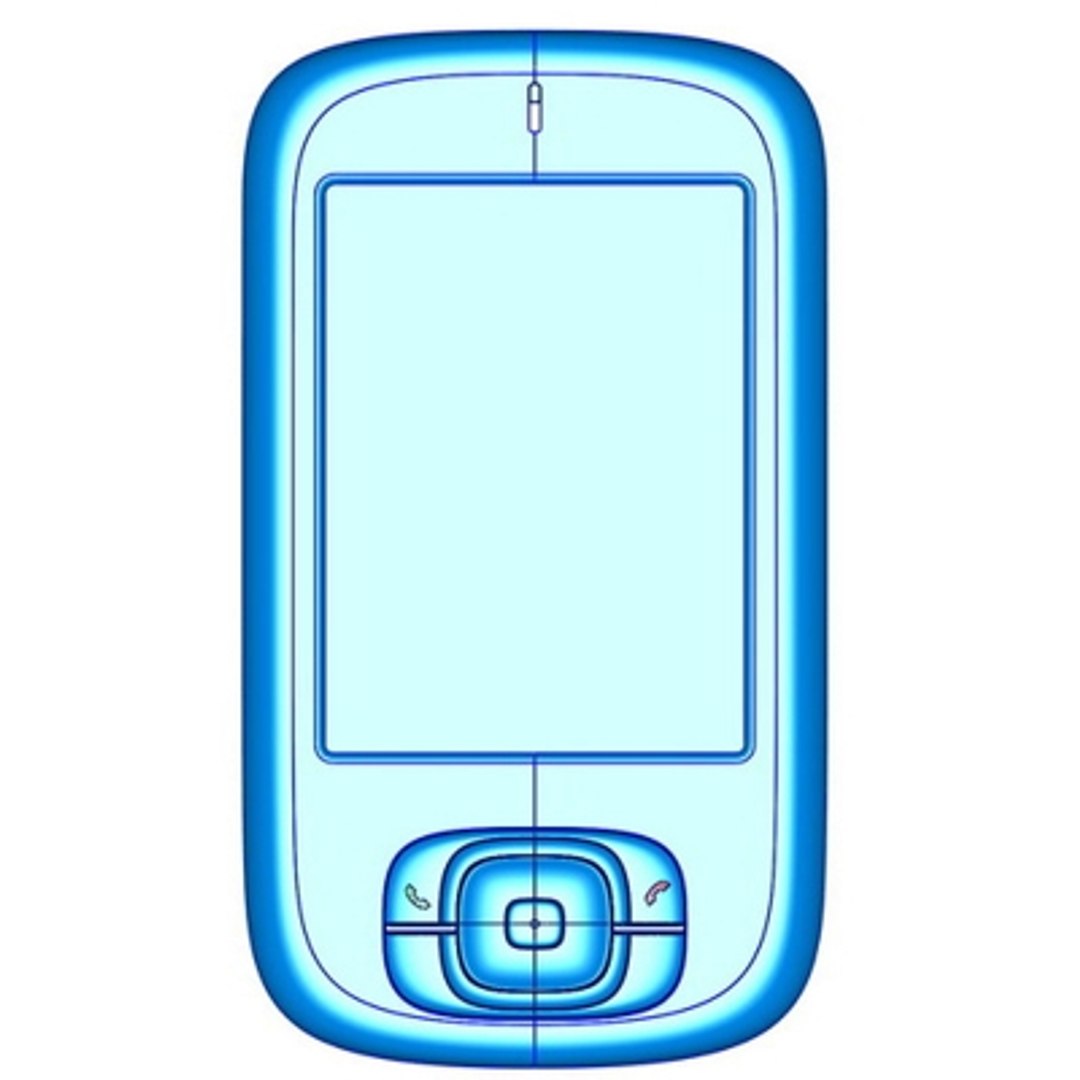 Free 3ds Model Htc Magician Phone
