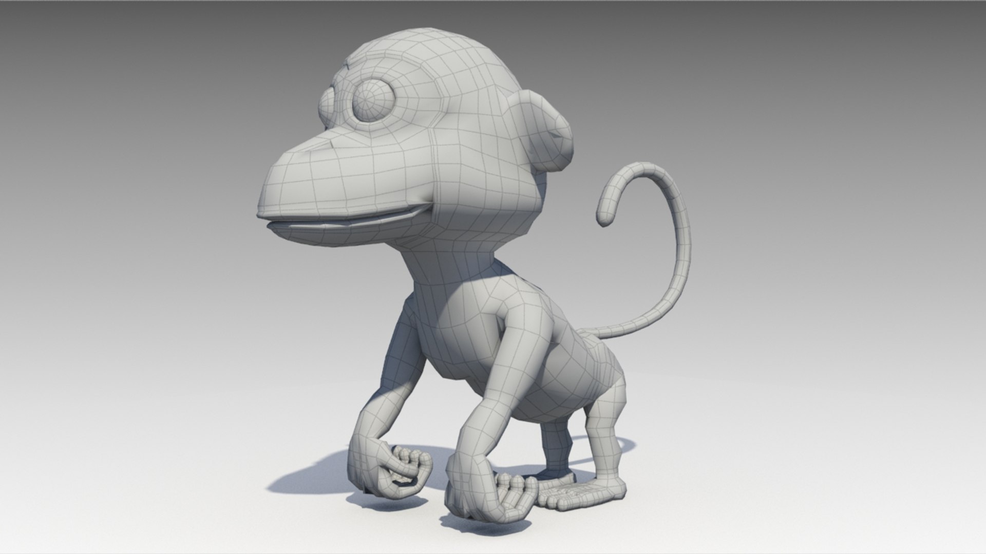 Monkey Animations 3D Model - TurboSquid 1153174