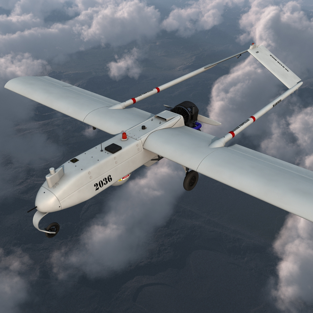 aai rq-7 shadow uav 3ds