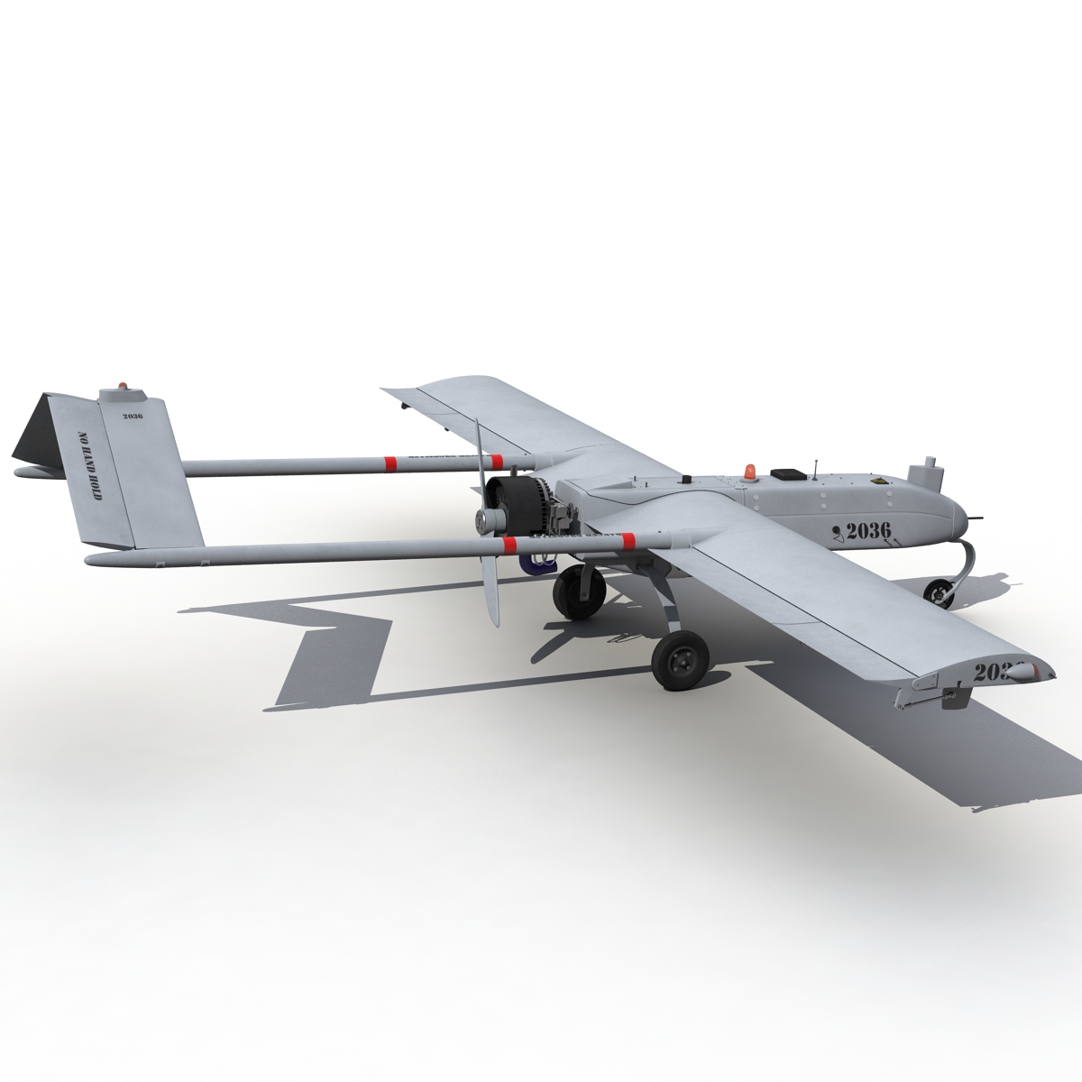 aai rq-7 shadow uav 3ds