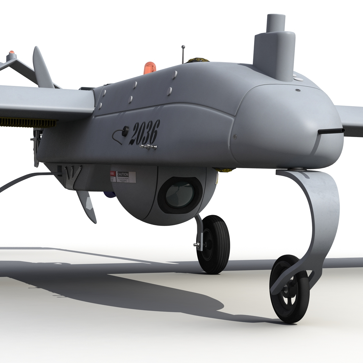 aai rq-7 shadow uav 3ds