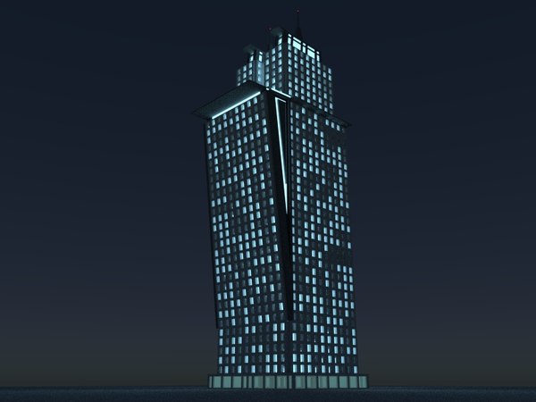 Skyscraper 3D model - TurboSquid 1221811