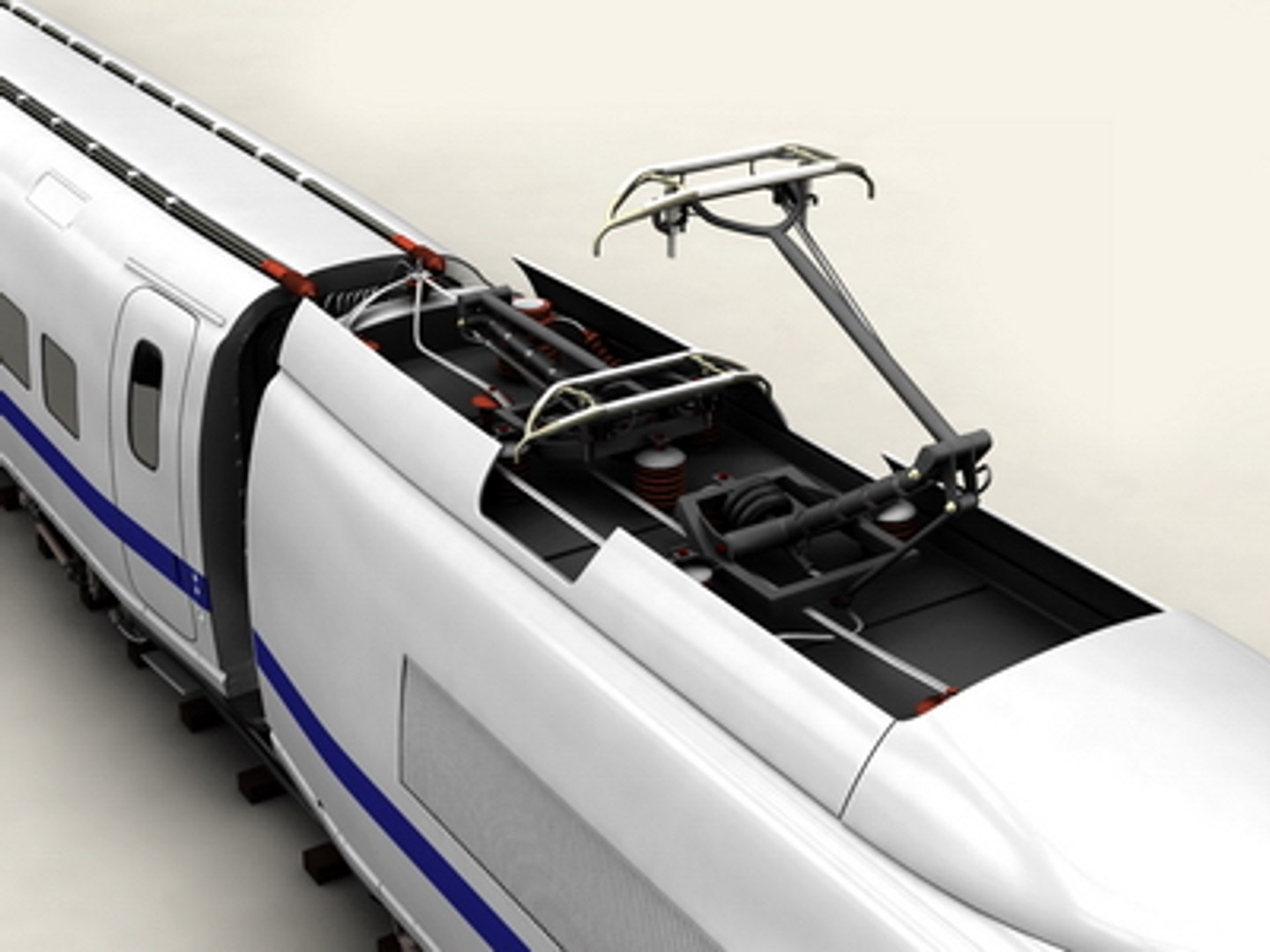3d Generic Speed Train Model