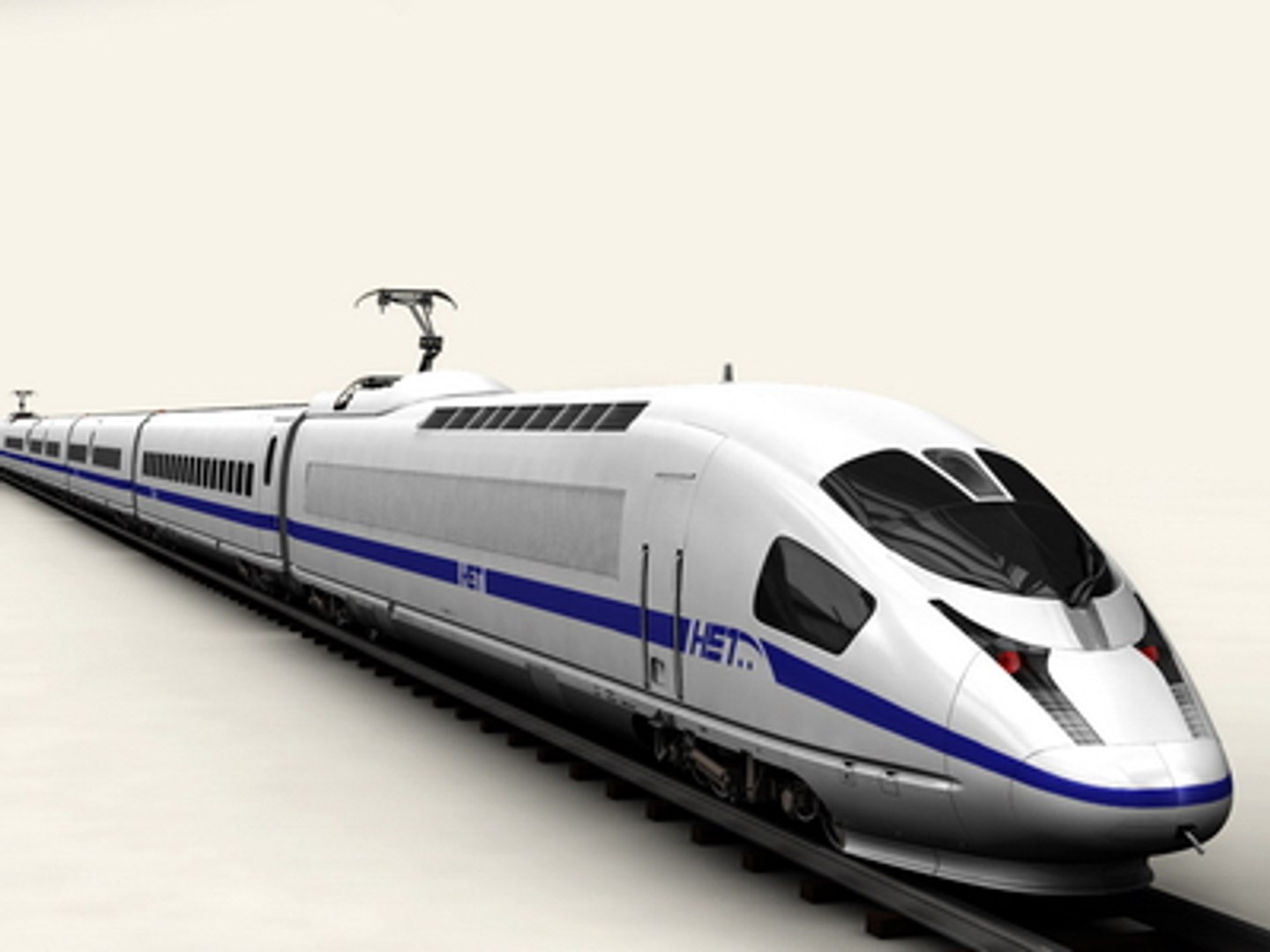 3d Generic Speed Train Model