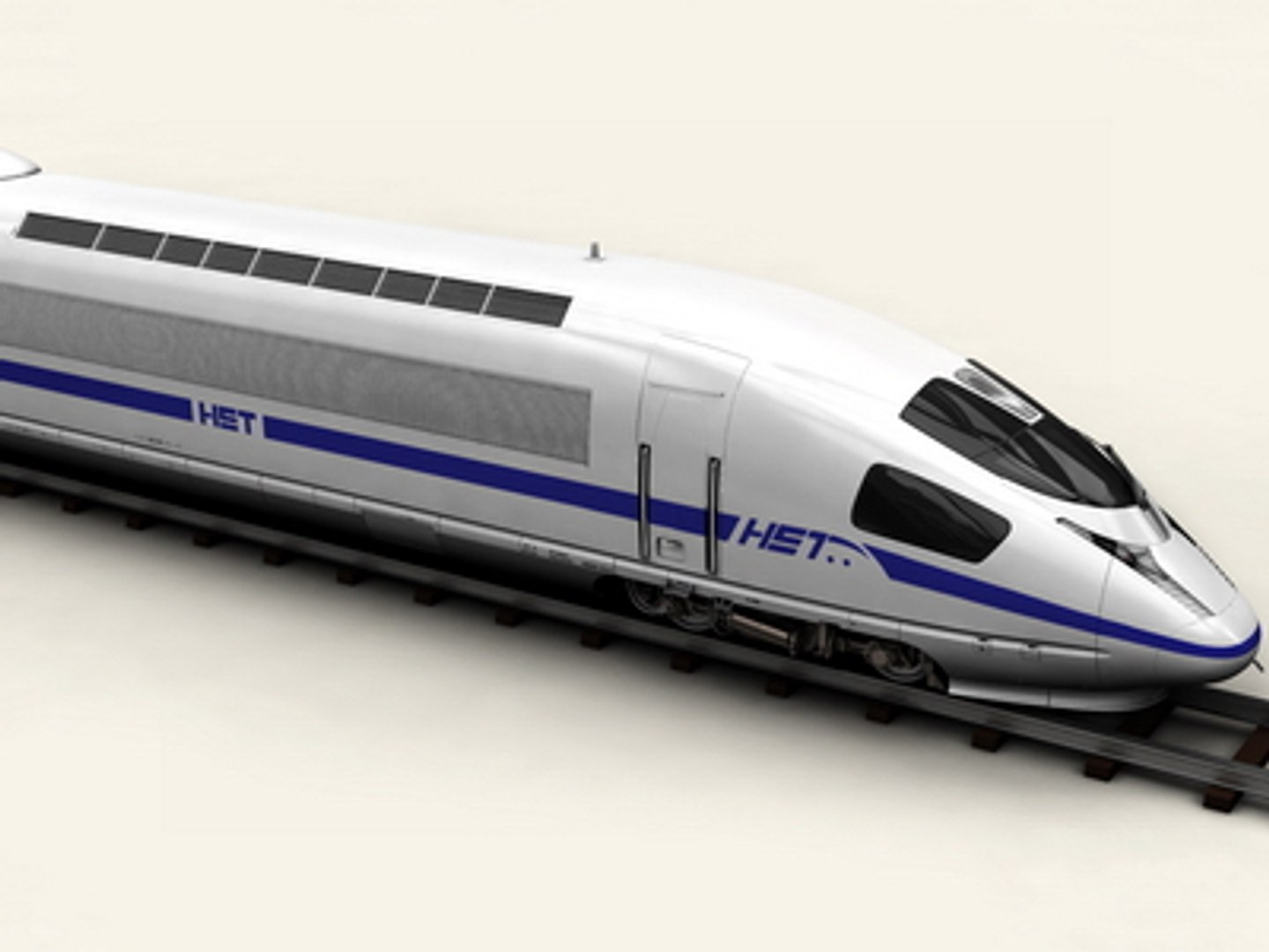 3d Generic Speed Train Model