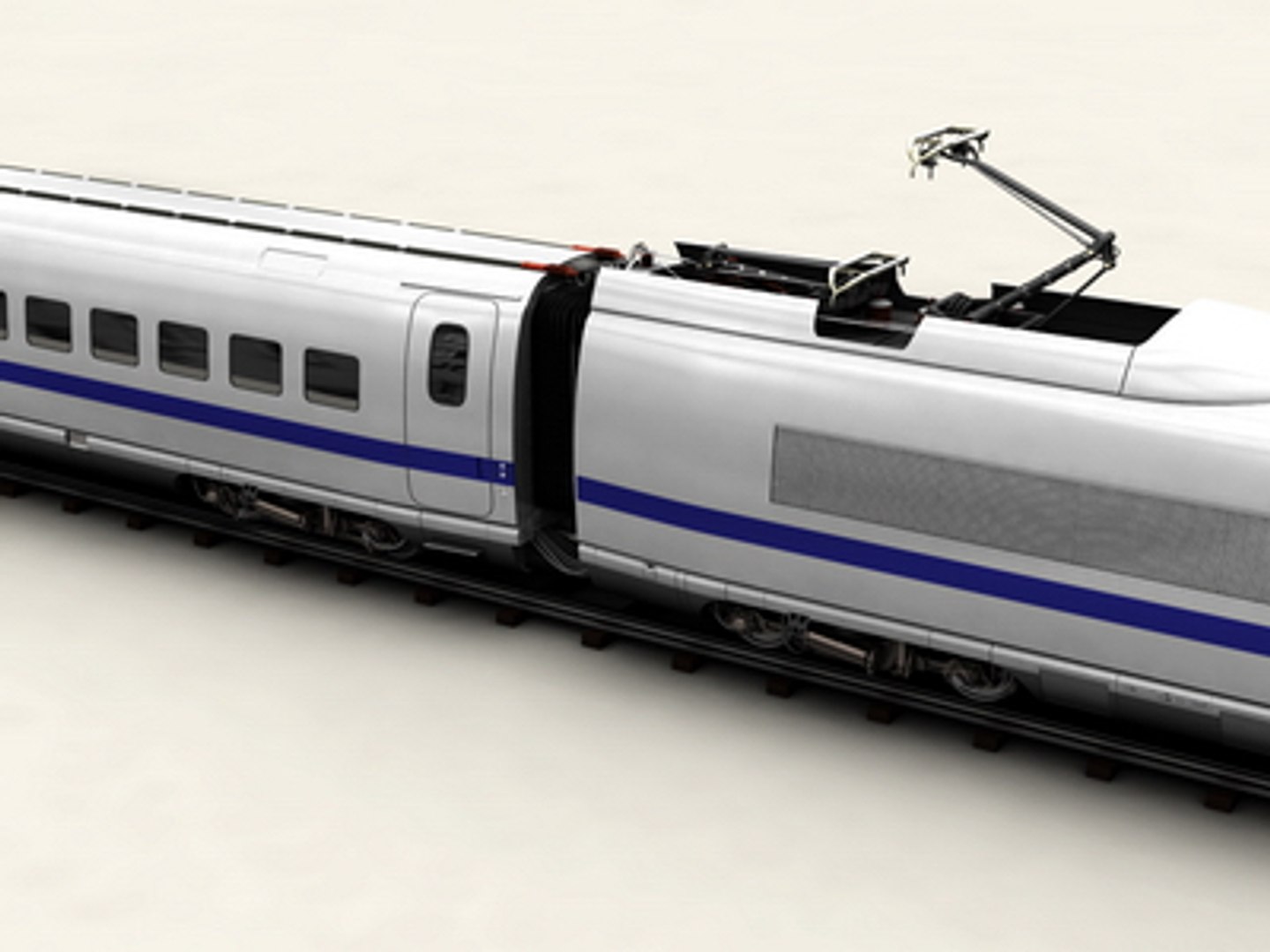 3d Generic Speed Train Model