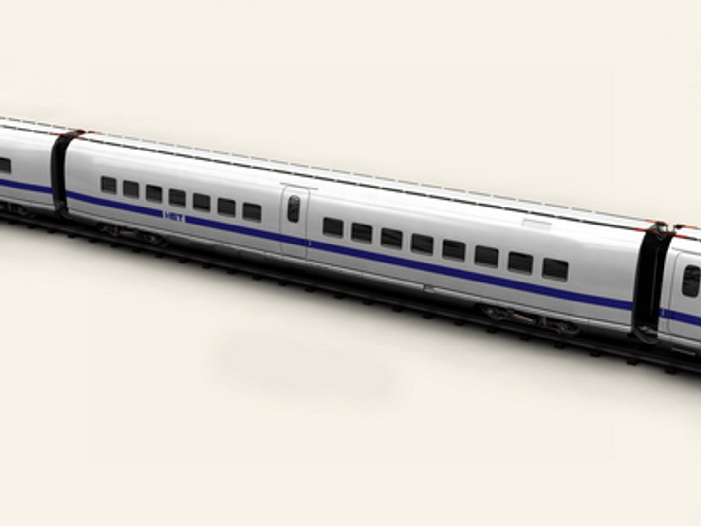 3d Generic Speed Train Model