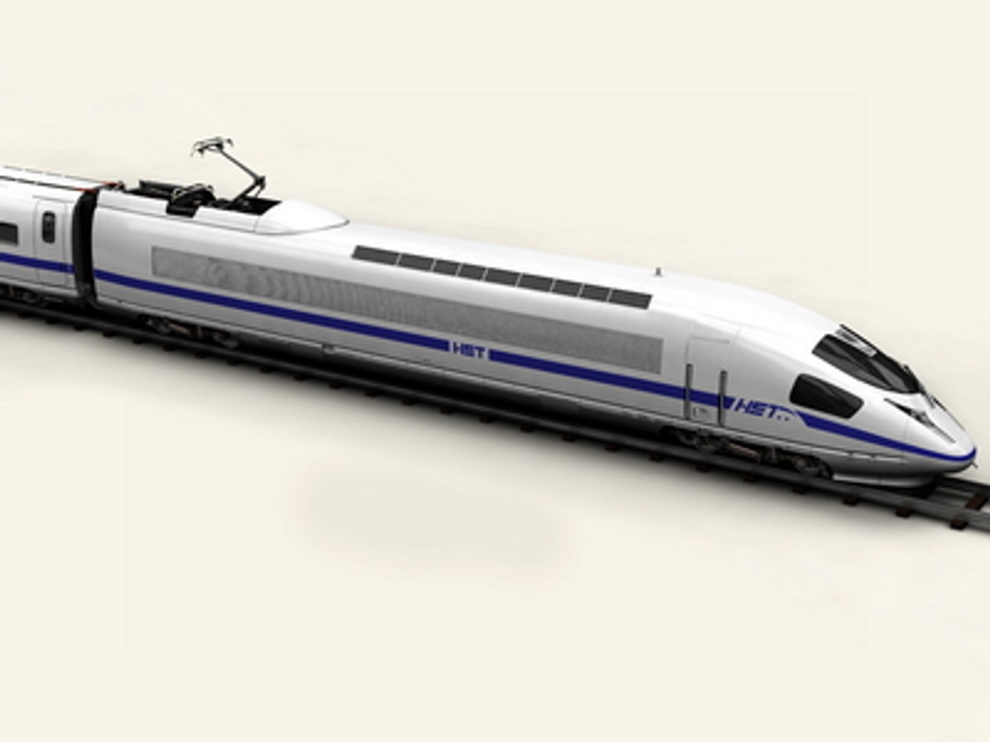 3d Generic Speed Train Model