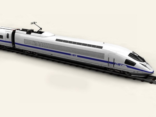3d generic speed train model