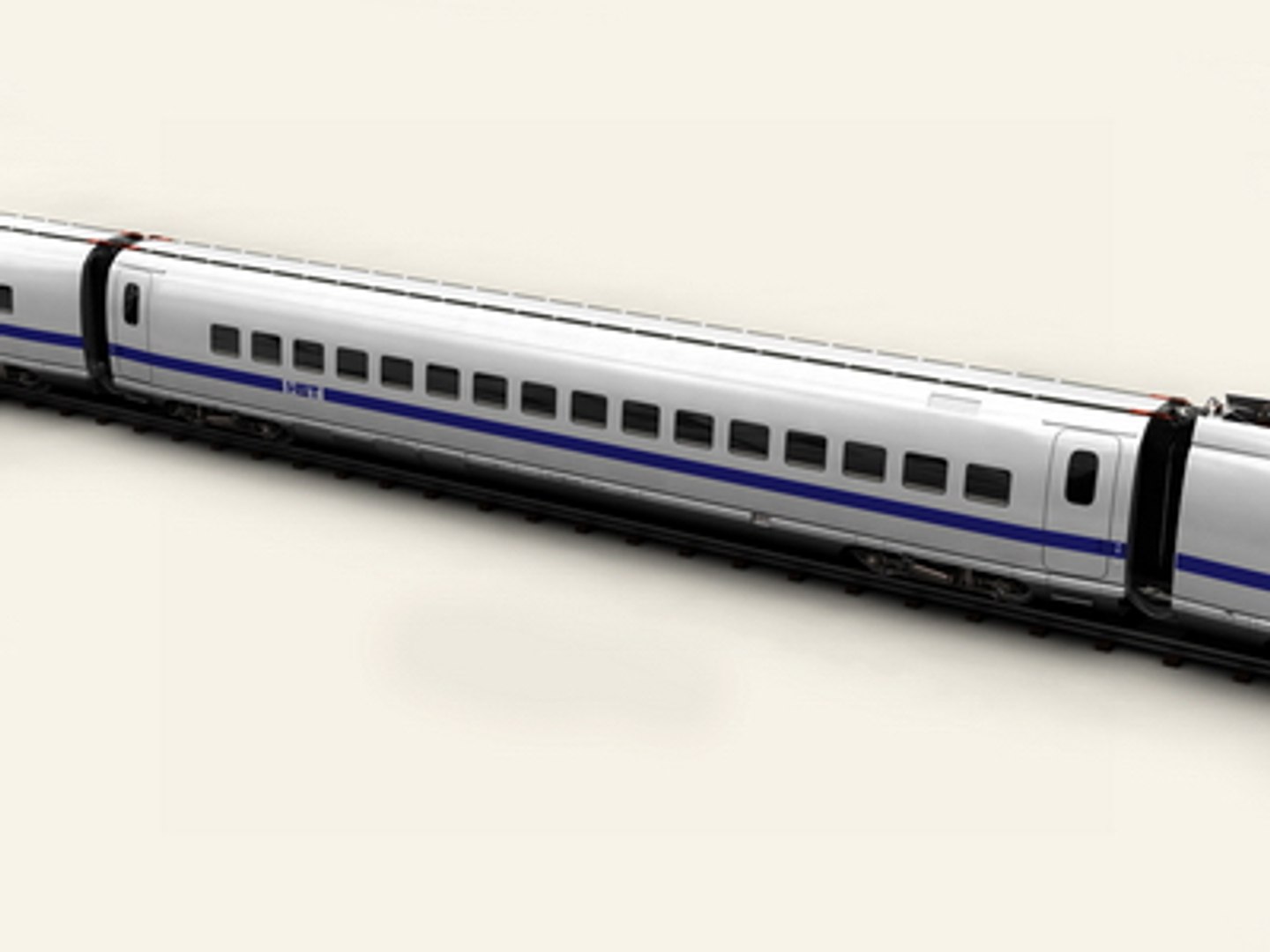 3d Generic Speed Train Model
