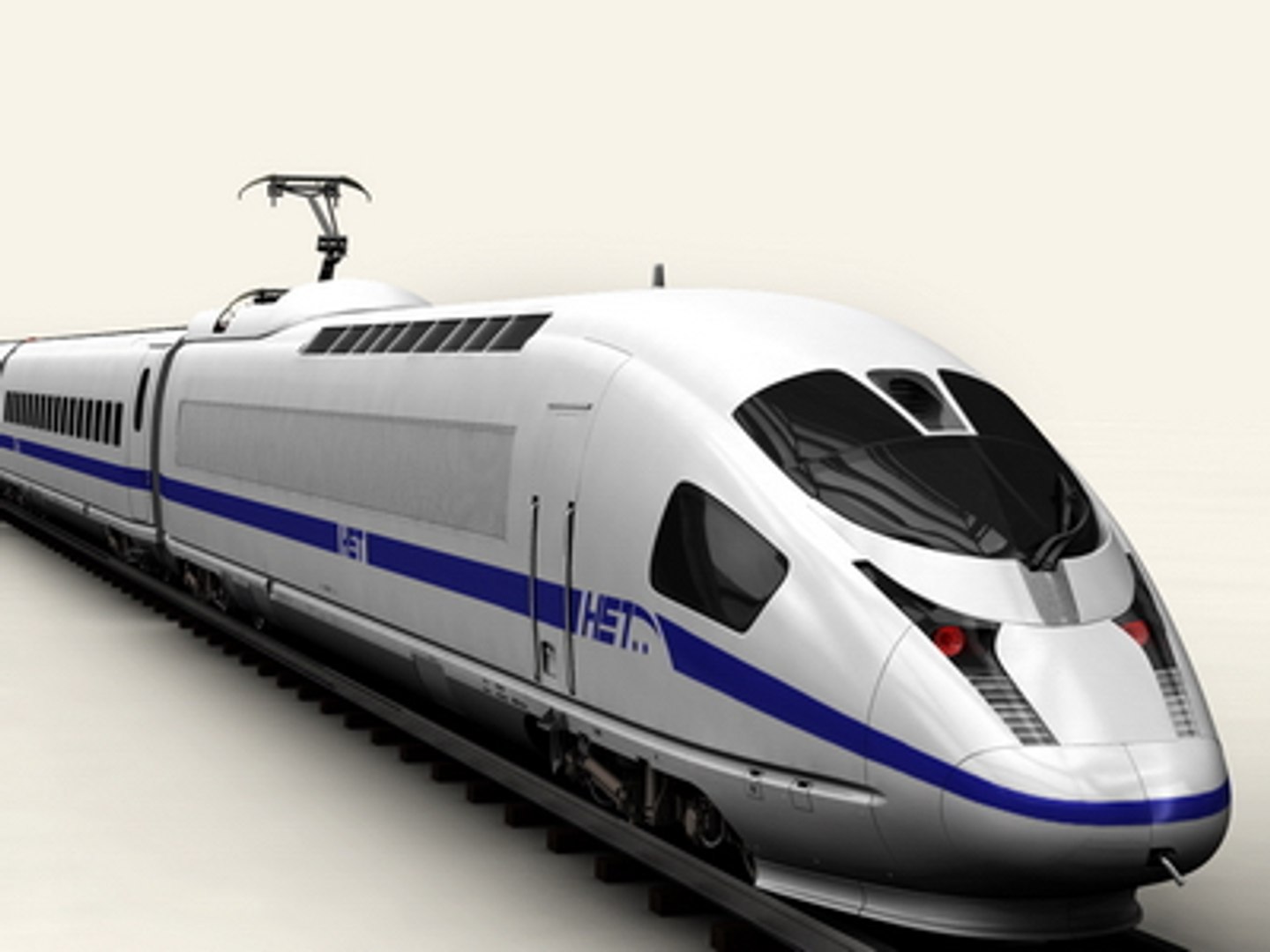 3d generic speed train model