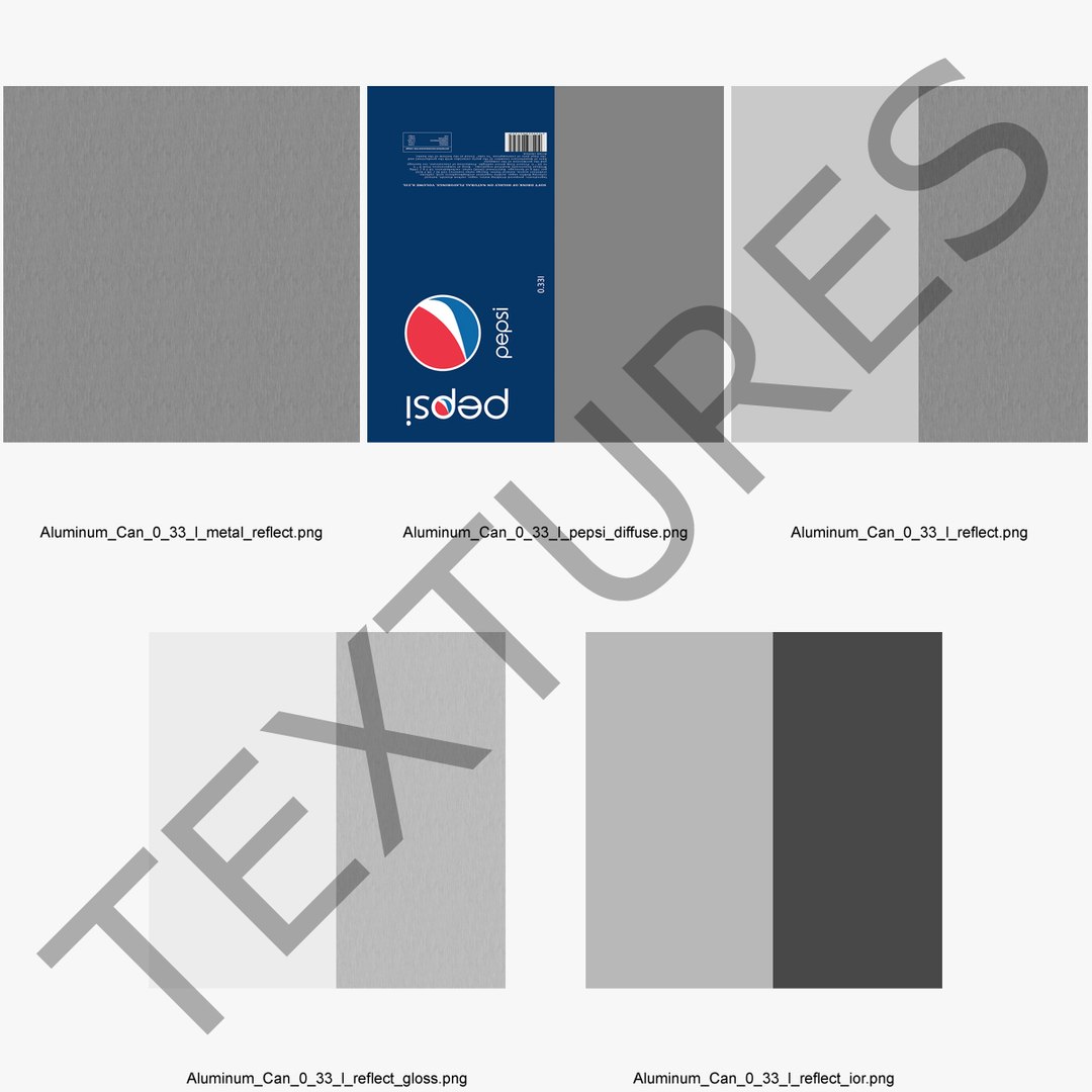 pack cans pepsi 3d model