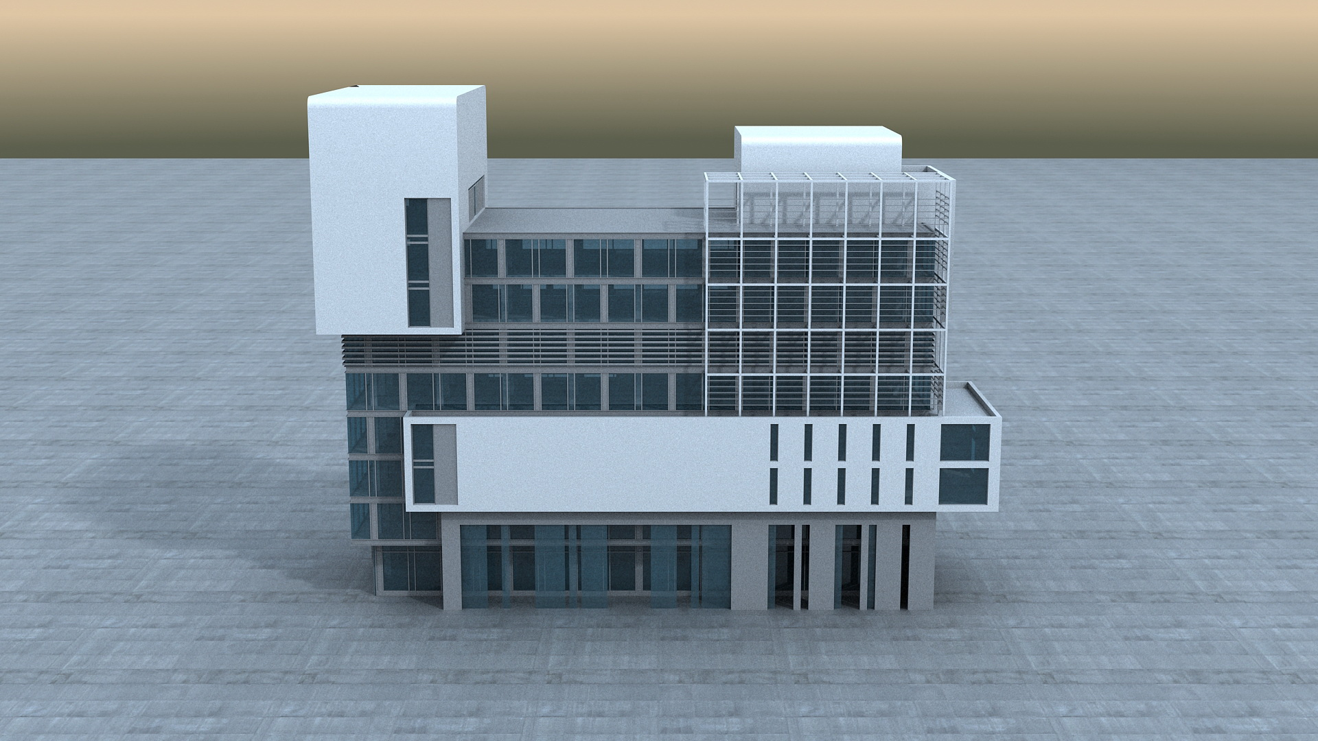 Future Building 008 3D - TurboSquid 2038518