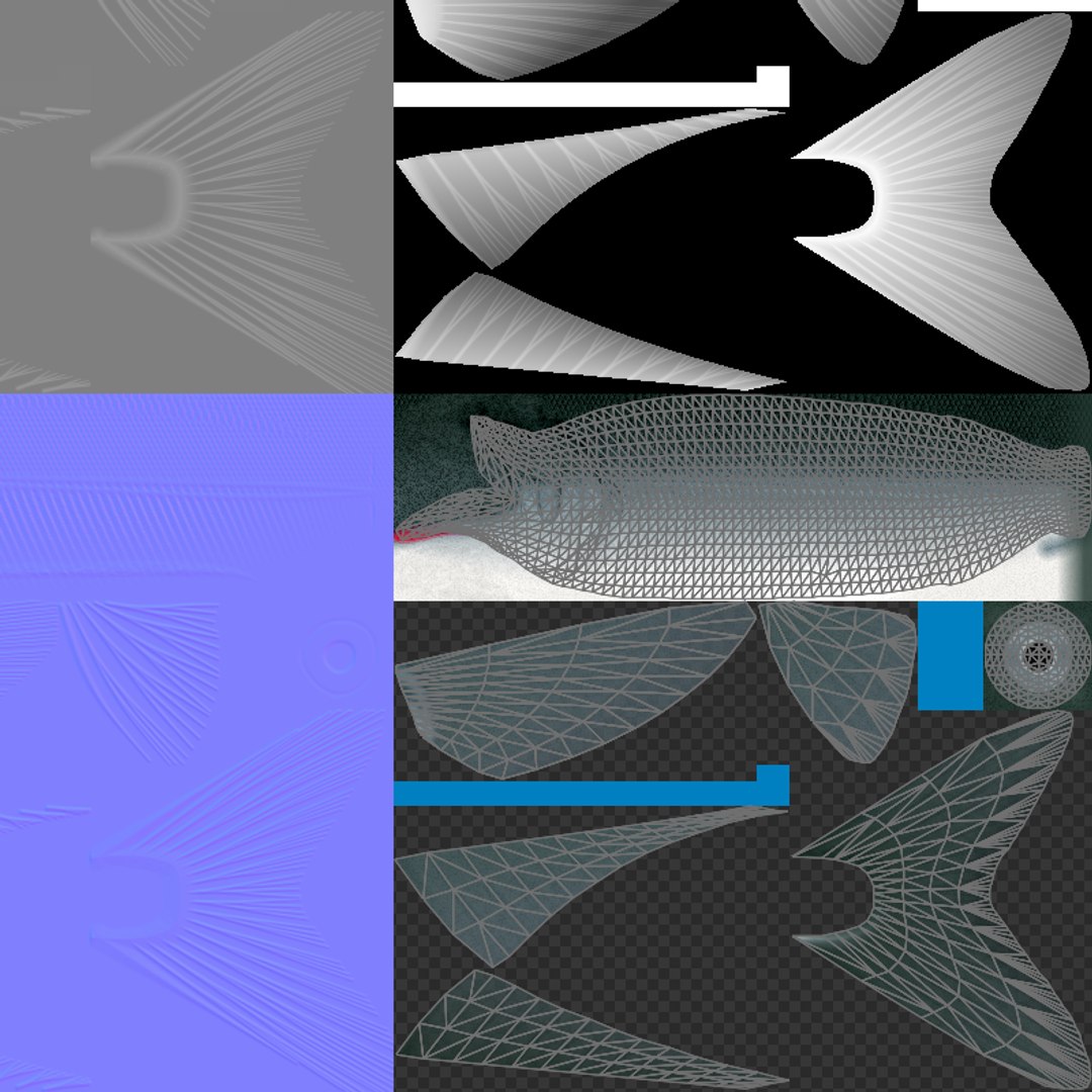 3ds Max Japanese Halfbeak Sayori