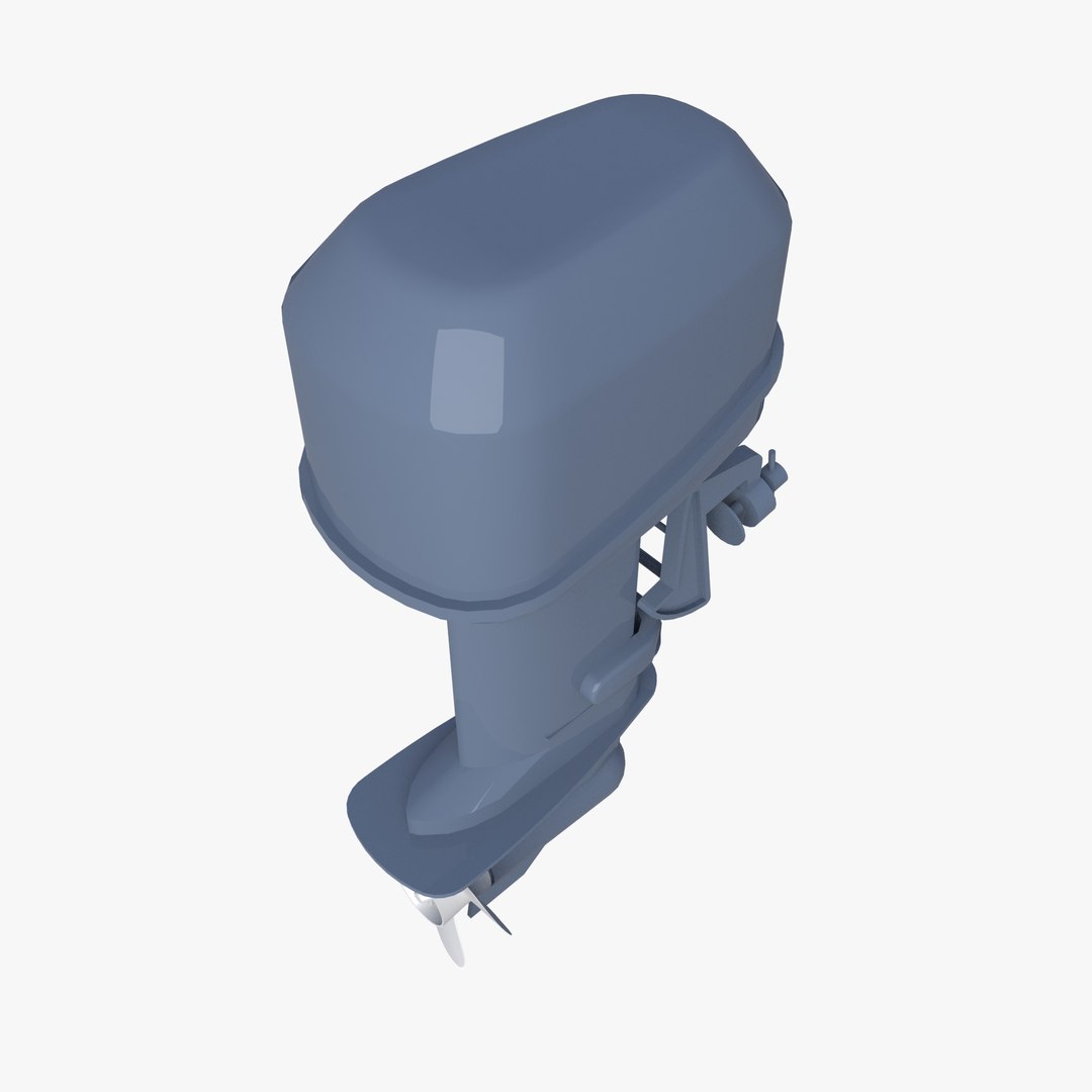 Boat Motor 3D - TurboSquid 2010349