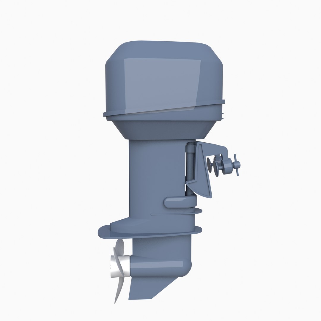 Boat Motor 3D - TurboSquid 2010349