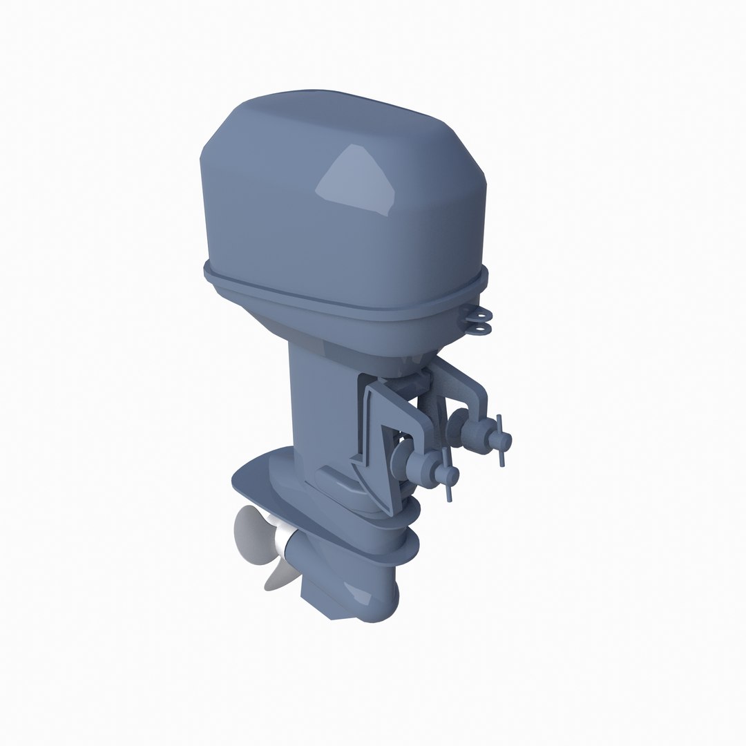 Boat Motor 3D - TurboSquid 2010349