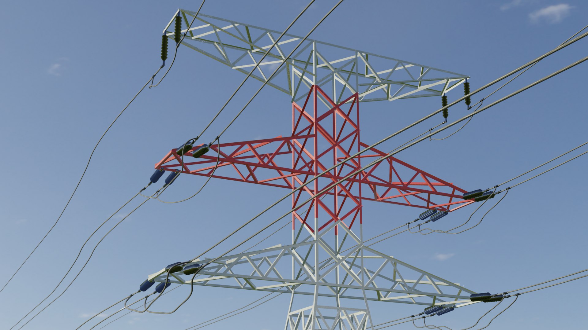 3D Electrical Power Line - TurboSquid 1817898