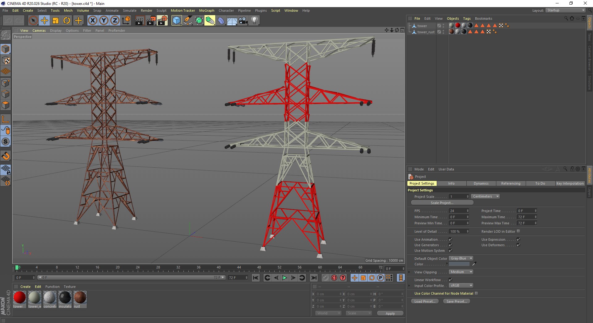3D Electrical Power Line - TurboSquid 1817898