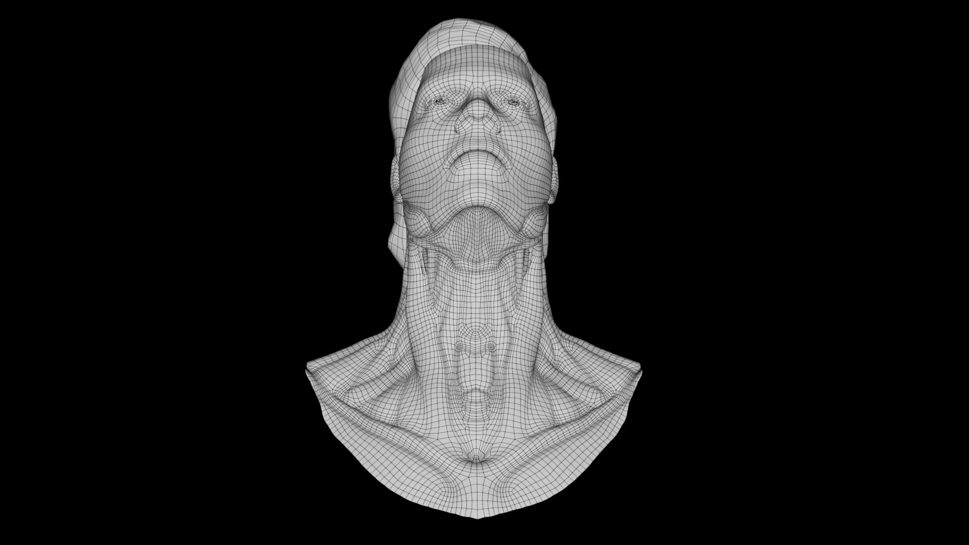 3D Human Anatomy-Neck Anterior Superficial View Model - TurboSquid 2215176