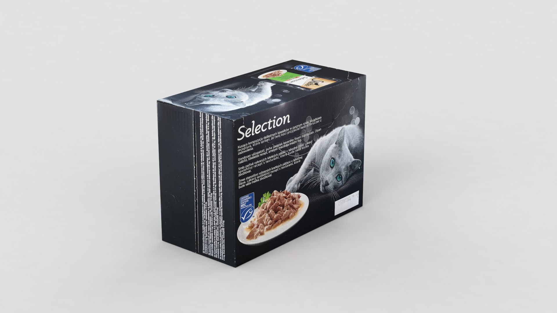 3D Sheba Selection Sachettes Box 12x85g 2021 Model - TurboSquid 1716623