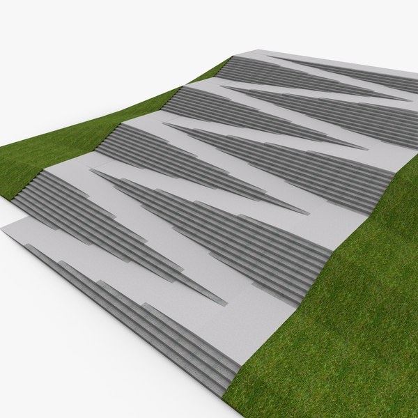 Stair Ramp Blend Landscape Objects 3D 모델 - TurboSquid 2046807 Stair Ramp Blend Landscape Objects 3D 모델 - TurboSquid 2046807