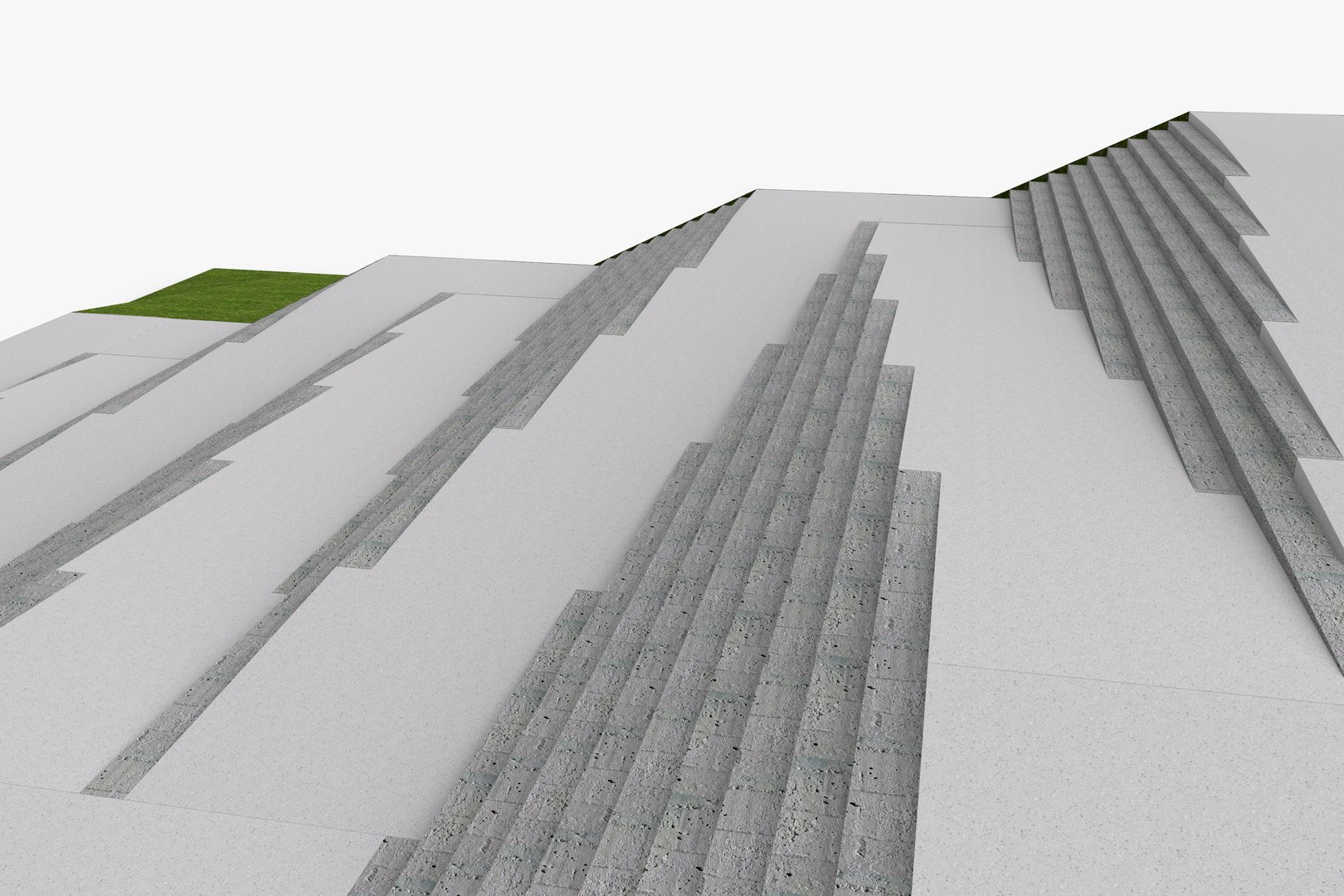 Stair Ramp Blend Landscape Objects 3D Model - TurboSquid 2046807