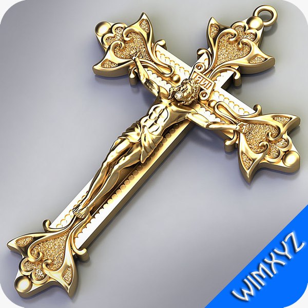 modelo 3d jesus cross - TurboSquid 1003114