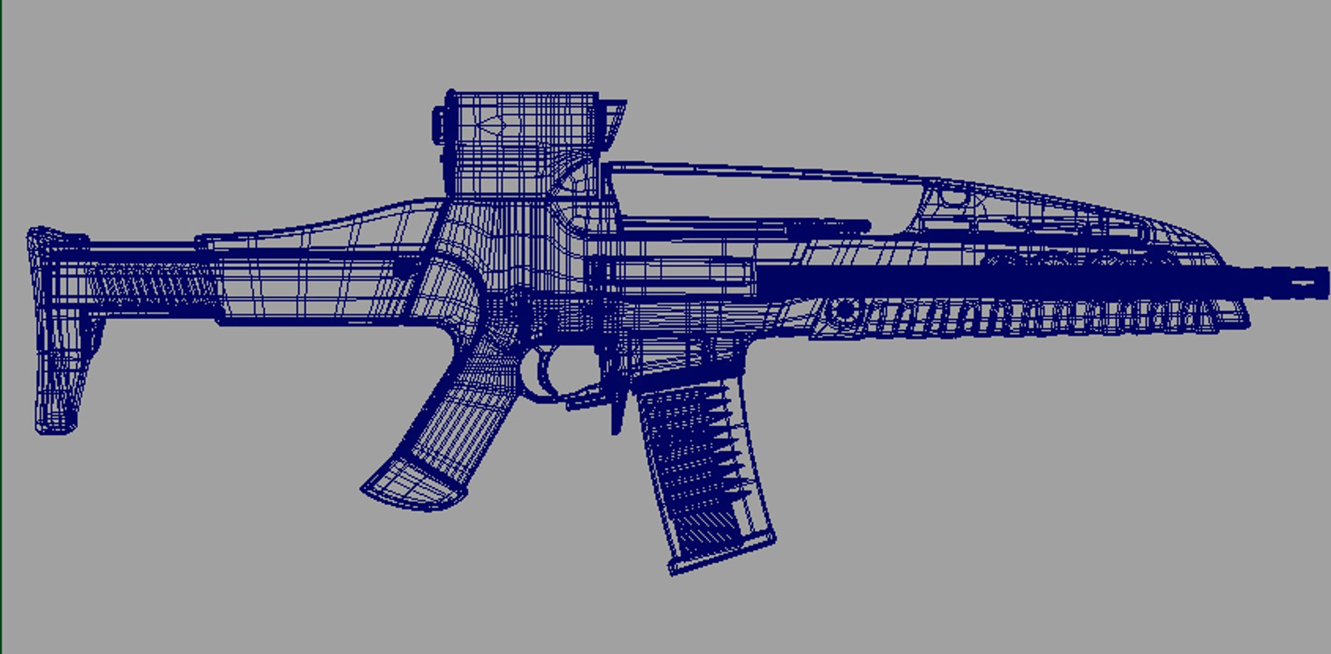 Maya Military Assault Rifle