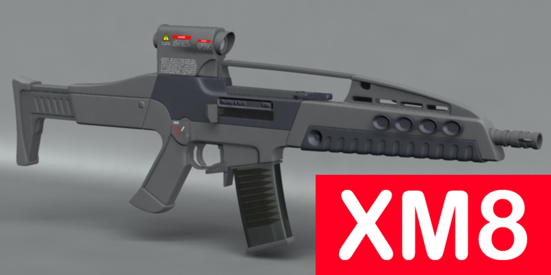 Maya Military Assault Rifle