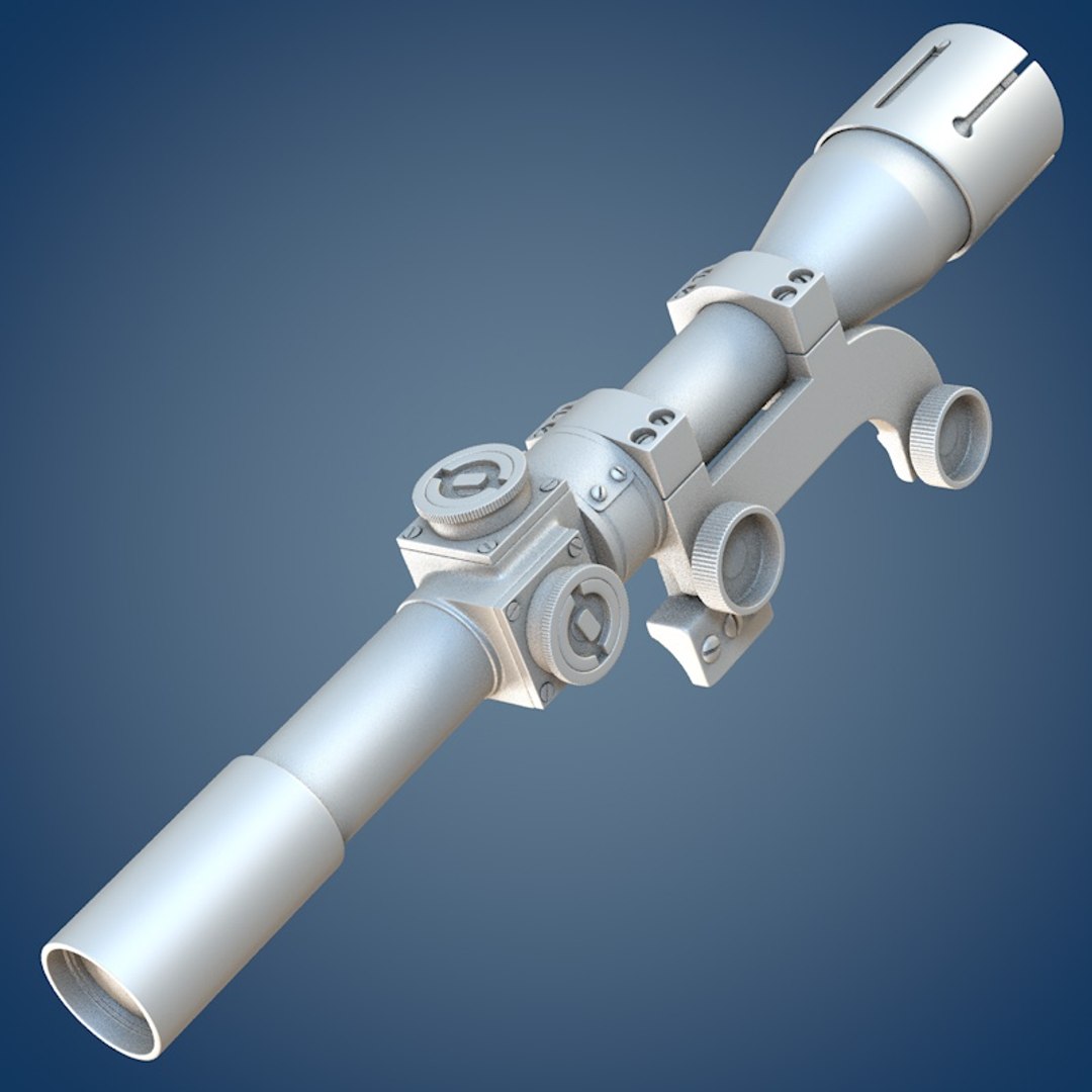 Obj Enfield 32 Mk Sniper Scope