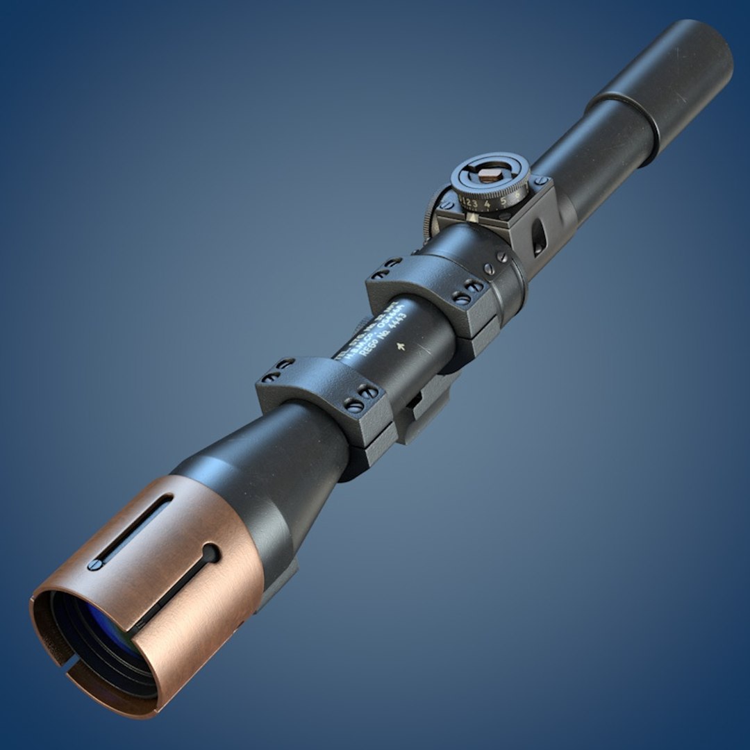 Obj Enfield 32 Mk Sniper Scope