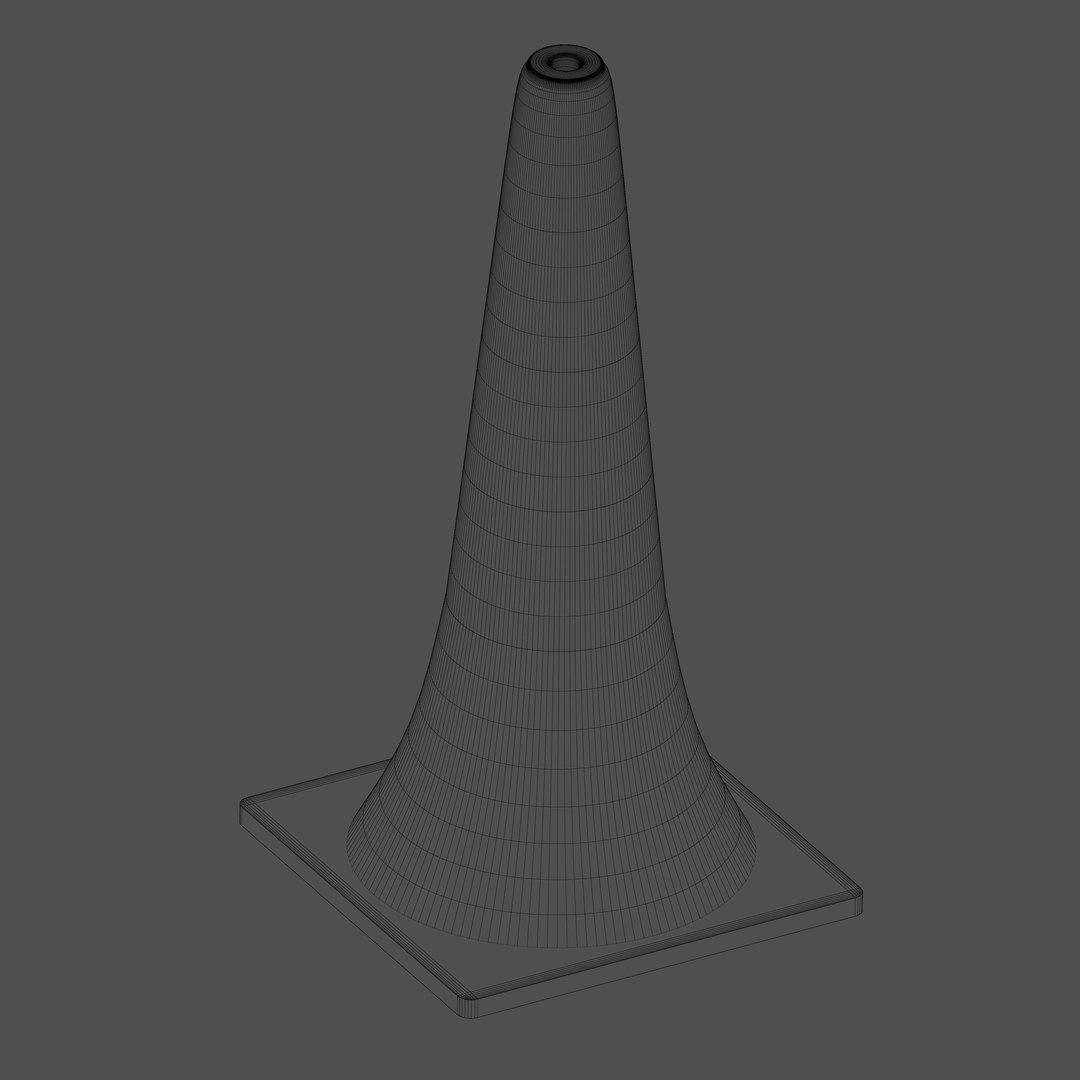 3D 3D Traffic Cone - TurboSquid 2234606