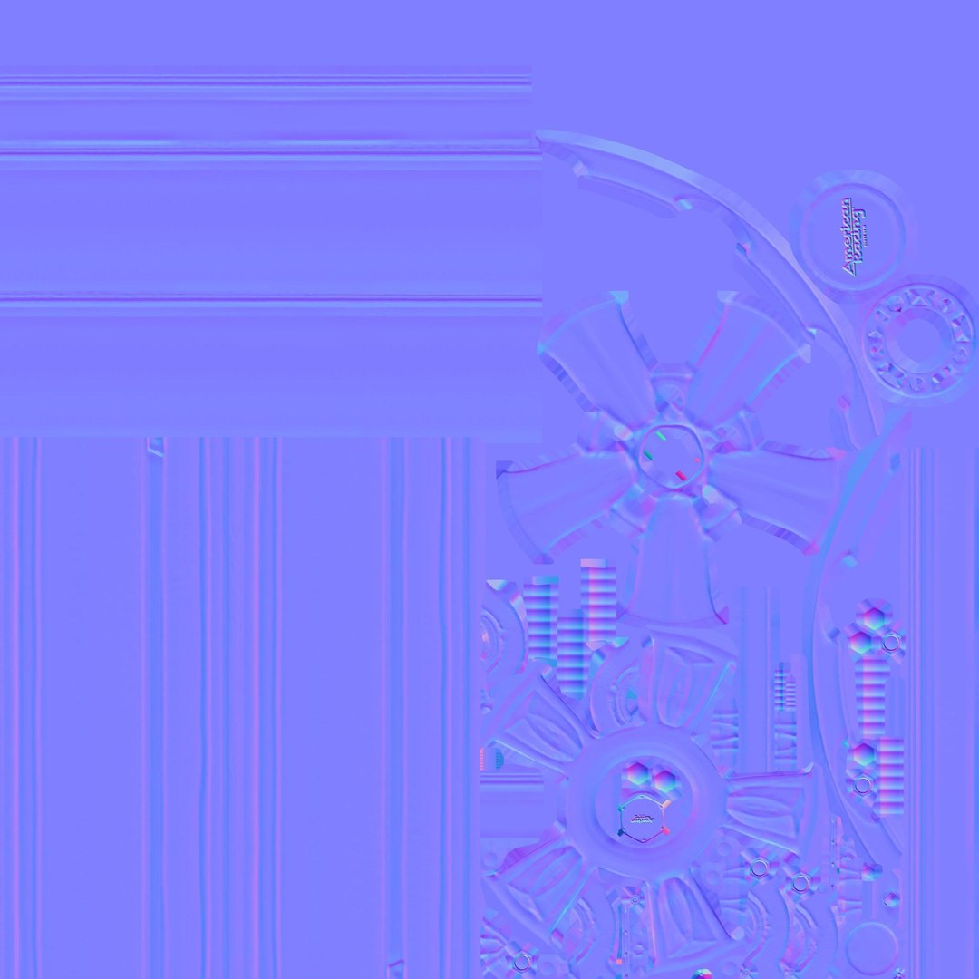 American Racing Torque Thrust II Wheel 17X7 Chrome 1965-1973TS 3D model ...