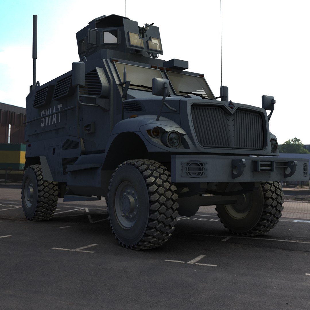 3ds Maxxpro Police Swat