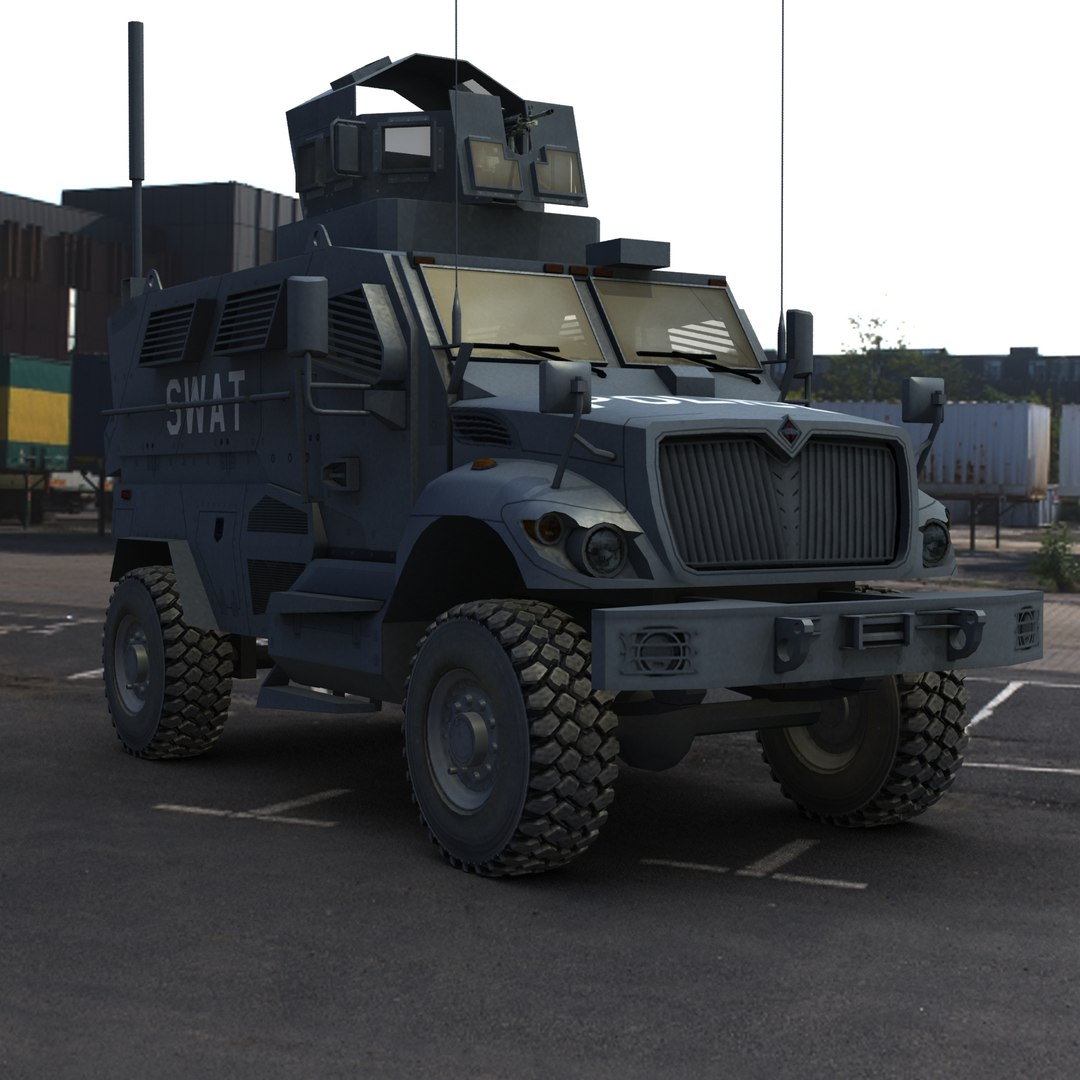 3ds Maxxpro Police Swat