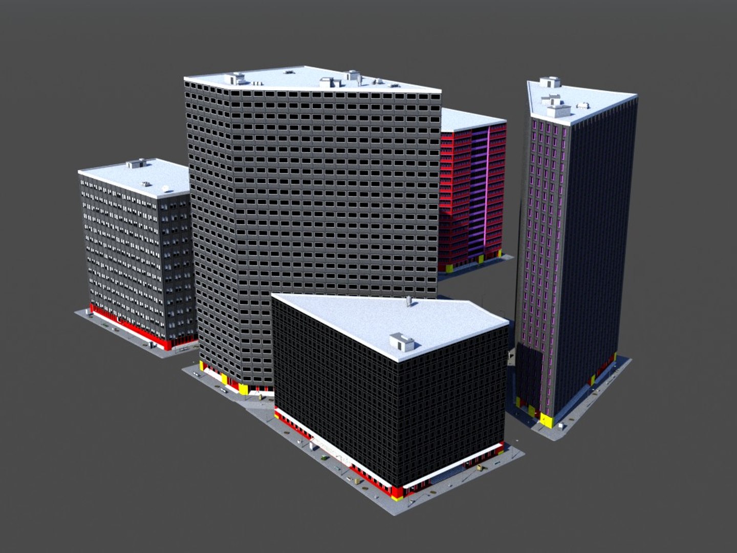 City River 3D Model - TurboSquid 1181399