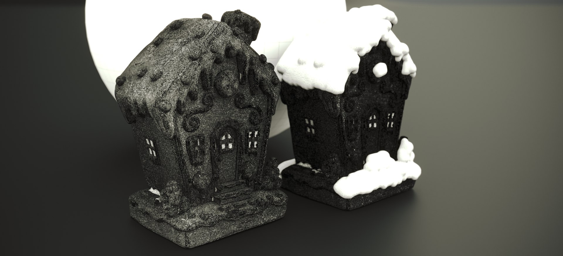 CHRISTMAS CANDY HOUSE 202 3D model - TurboSquid 2120370