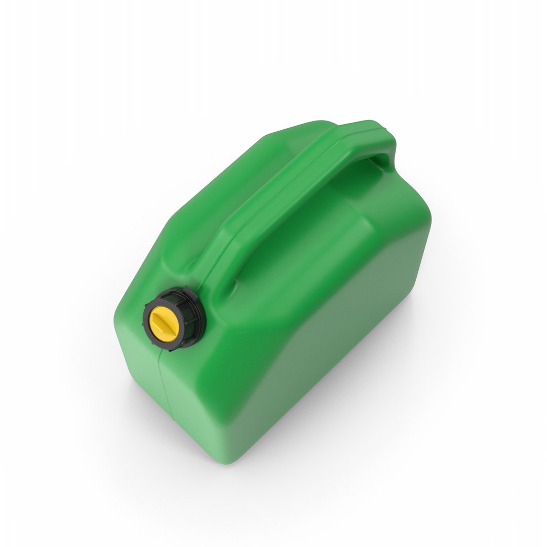 3D Green Gas Can - TurboSquid 2162700