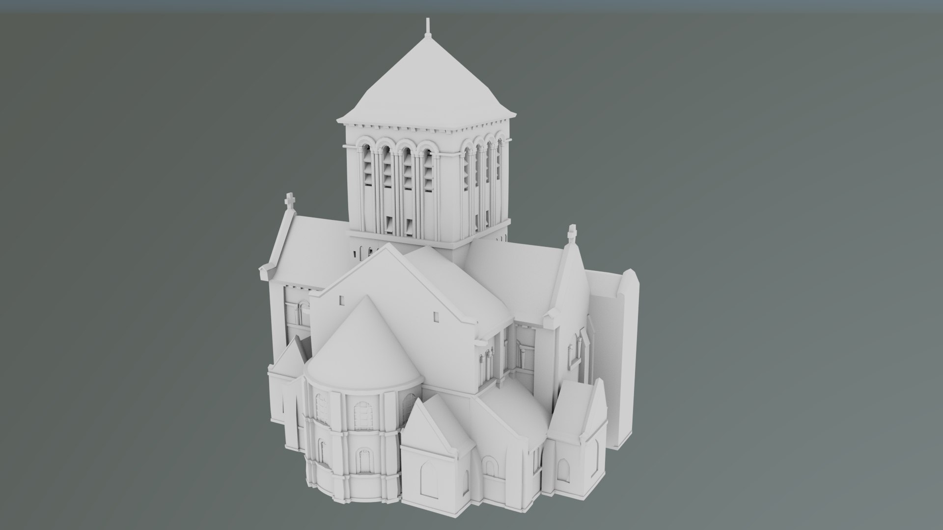 Church 3D Model - TurboSquid 2131343